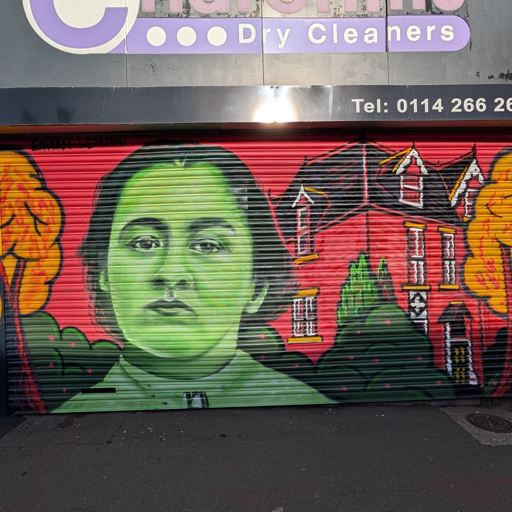 Ethan Lemon, Crookes | Street Art Sheffield