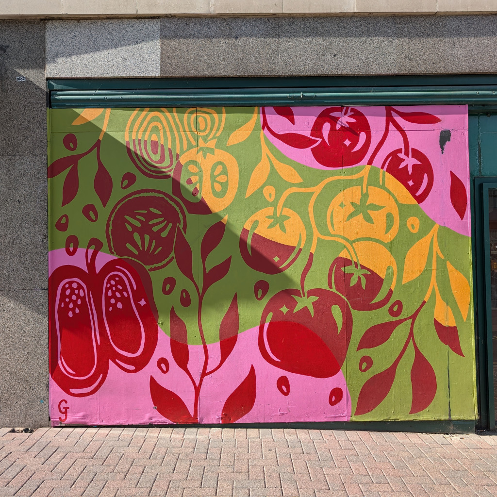 Grace Jandrell, King Street | Street Art Sheffield
