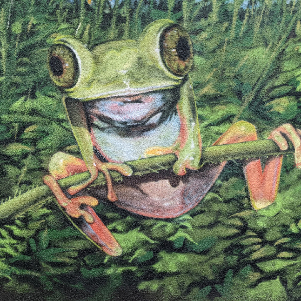 Dainton Building Natural World Murals | Street Art Sheffield