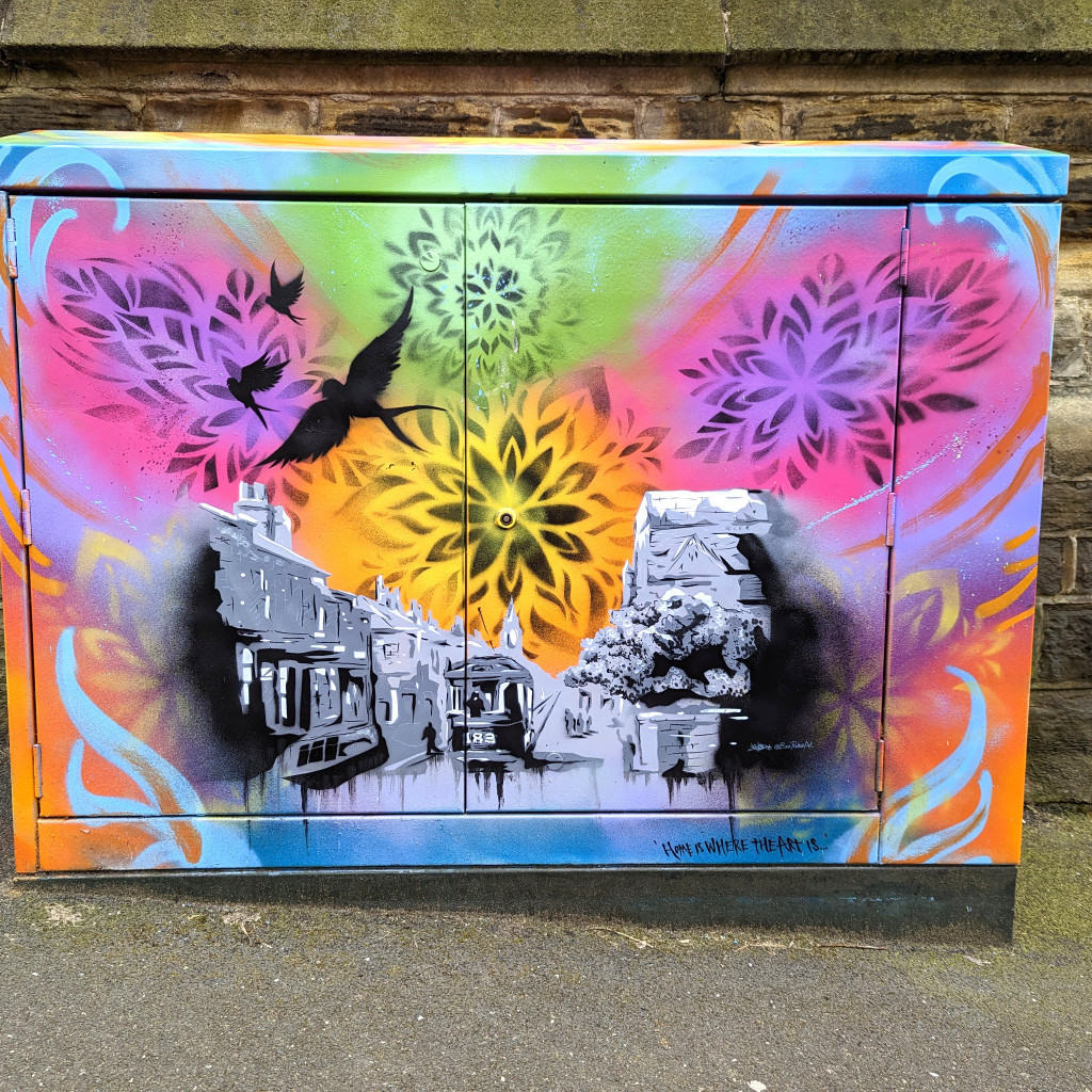 Ben Parkin, Hadfield Street | Street Art Sheffield