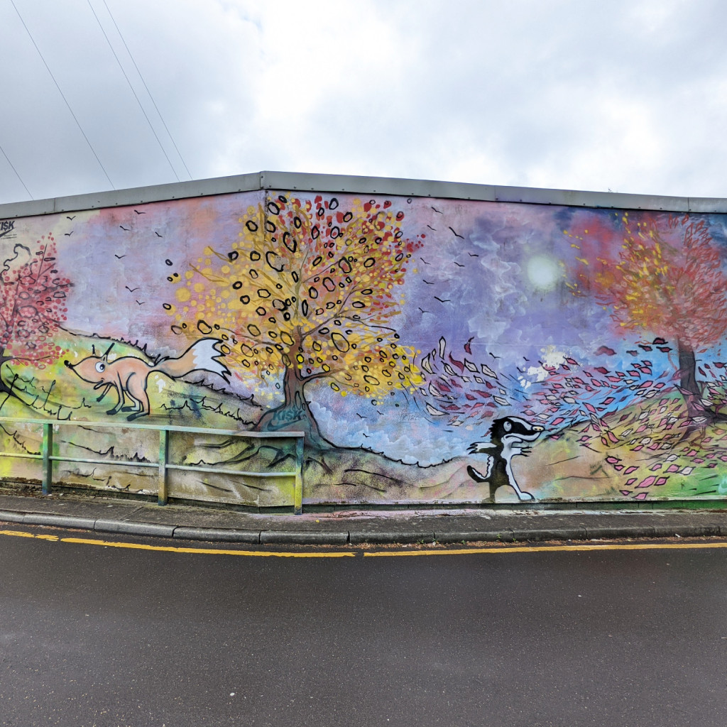 Chancet Wood Mural | Street Art Sheffield