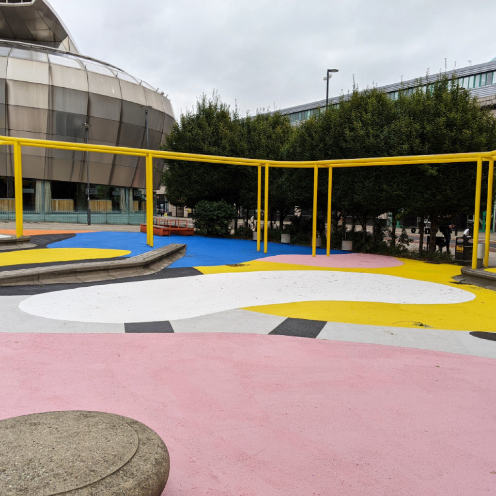 Florence Blanchard, Pinball Park | Street Art Sheffield