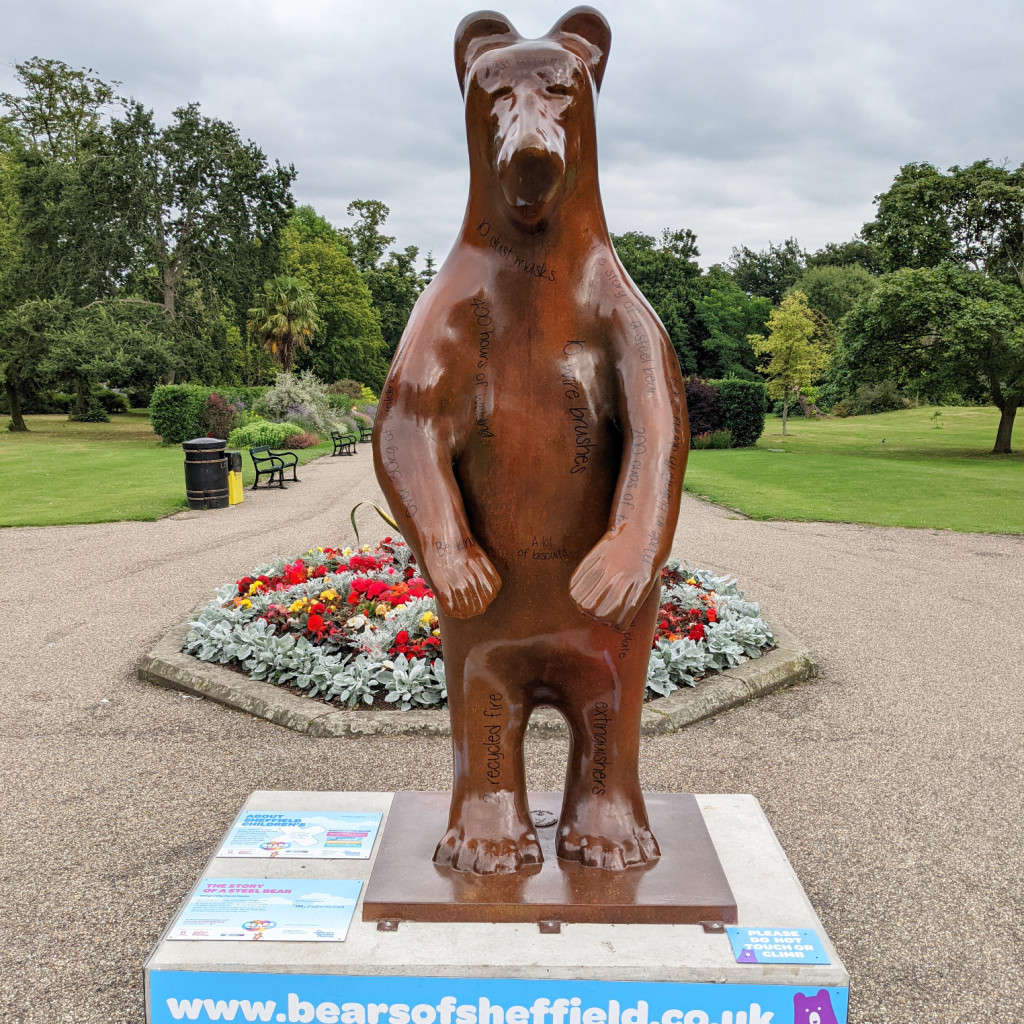 The Story of a Steel Bear | Street Art Sheffield