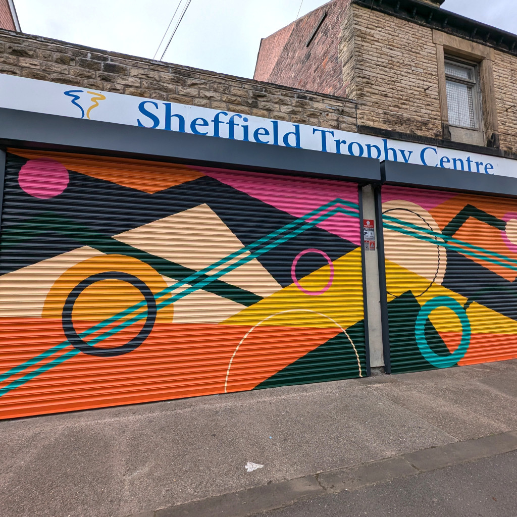 Zoe Genders, Proctor Place | Street Art Sheffield